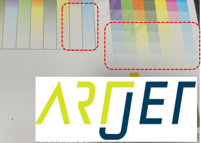 UV Printer nozzle is normal, but a specific color is missing during ...